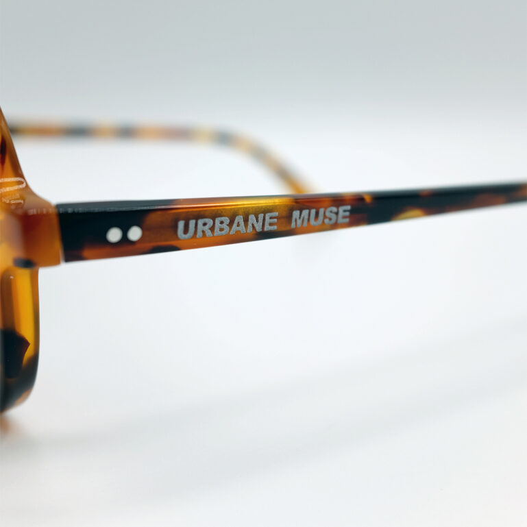 Tortoiseshell Aviator Sunglasses Brown Lens Urbane Muse Chris Smith®